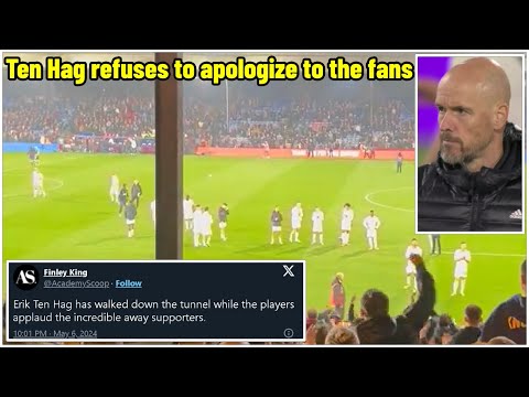 Man United fans are angry about Erik ten Hag's actions following the ...
