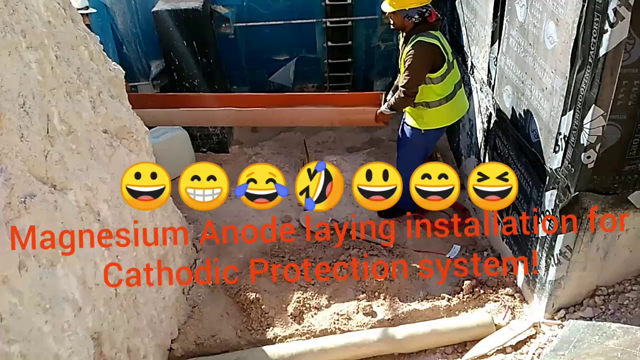 Magnesium Anode laying installation for Cathodic Protection system ...