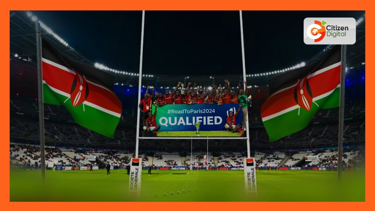 Kenya Sevens side Shujaa qualify for Paris 2024 Olympics - YouTube