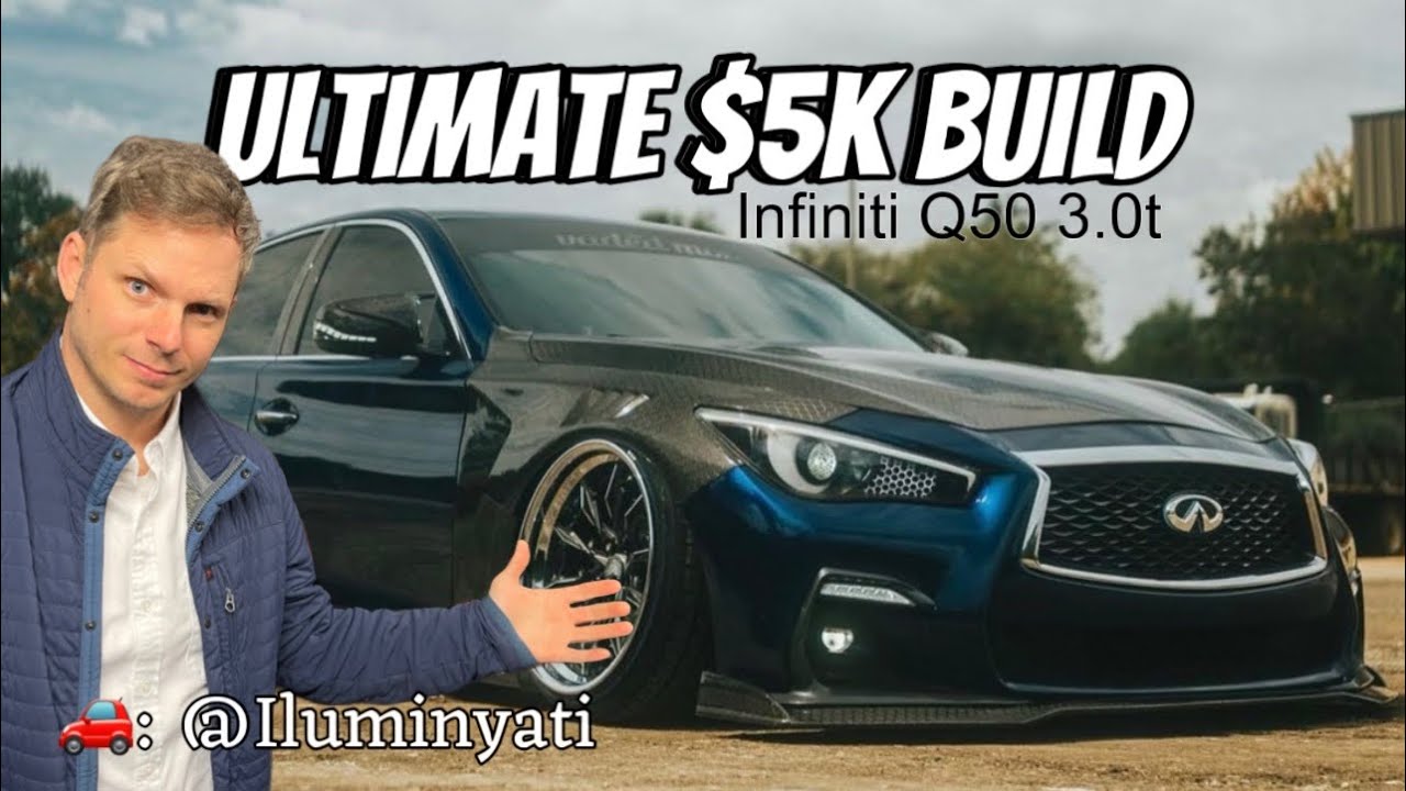 Q50 3.0t build for UNDER $5,000 | Key Components - YouTube