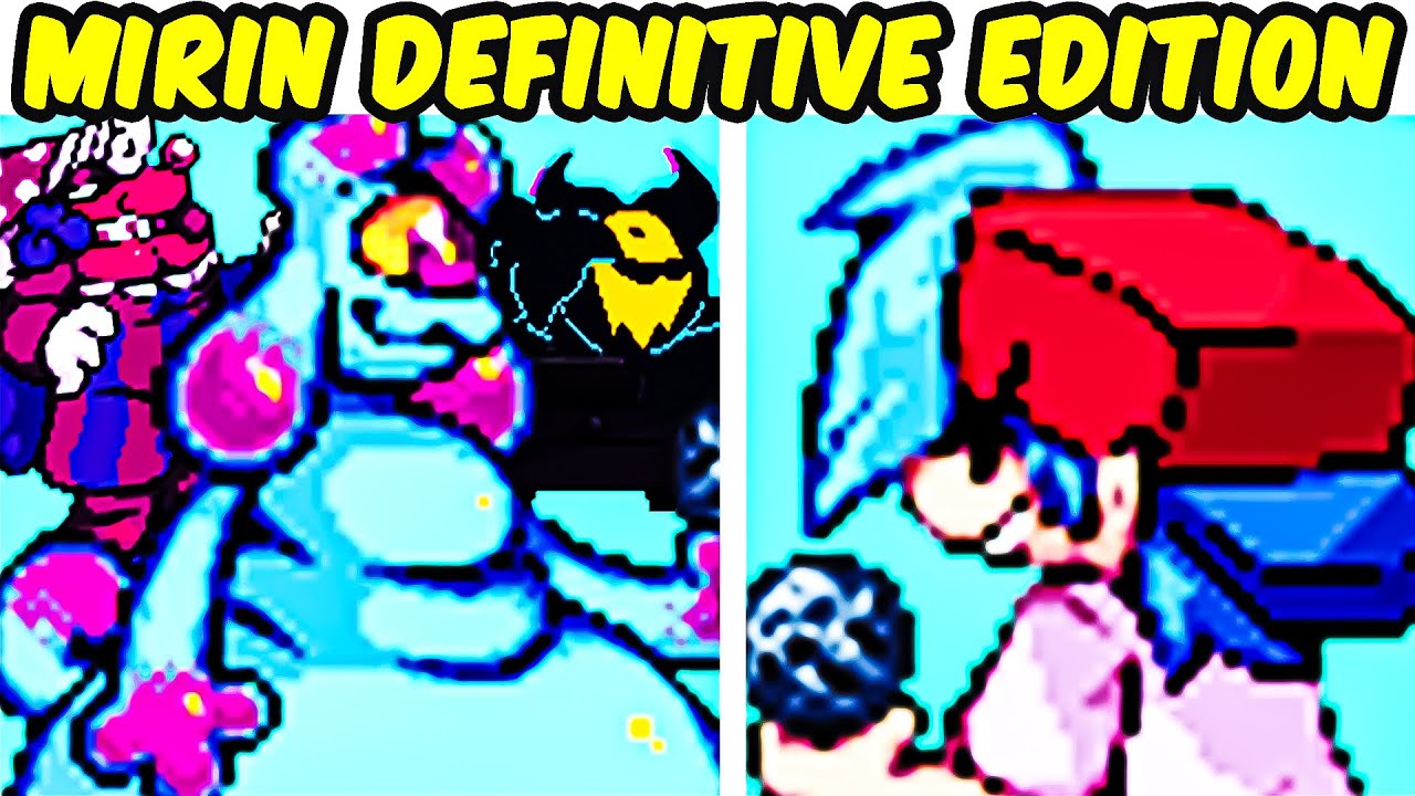 Friday Night Funkin' VS MIRIN Definitive Edition FULL WEEK | Slimes,Cat ...