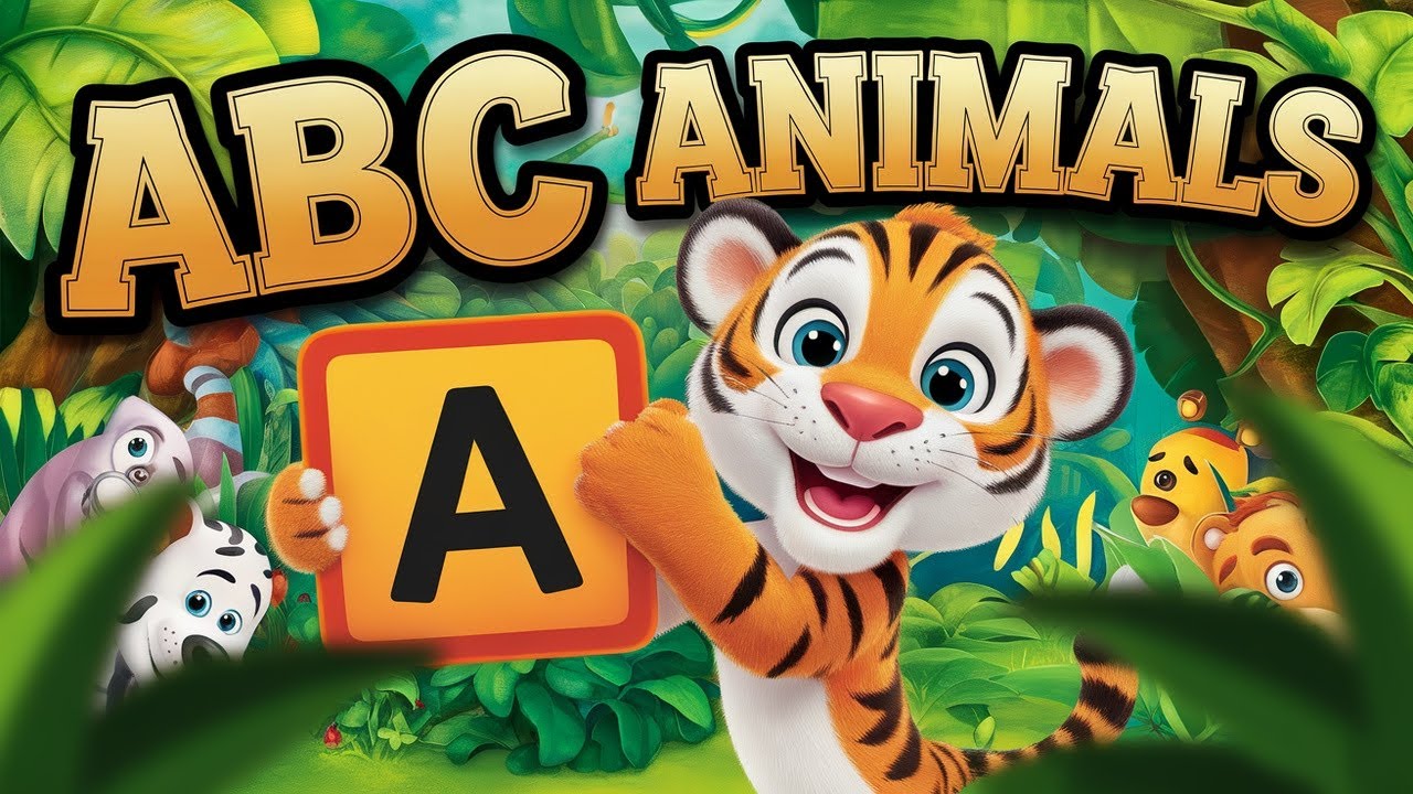 🔤 ABC Animal Adventure! 🐯🐘 Fun Alphabet Learning for Kids | A to Z ...