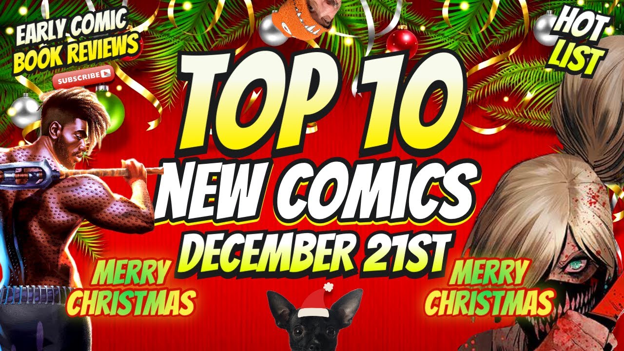 TOP 10 New Comic Books December 21st 2022 🔥 COMIC REVIEWS, COVERS ...