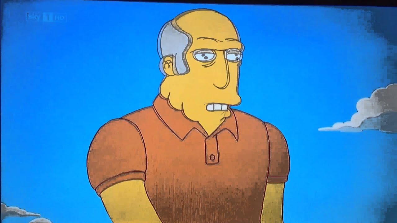 Homer Simson gets mad at a golf club - YouTube