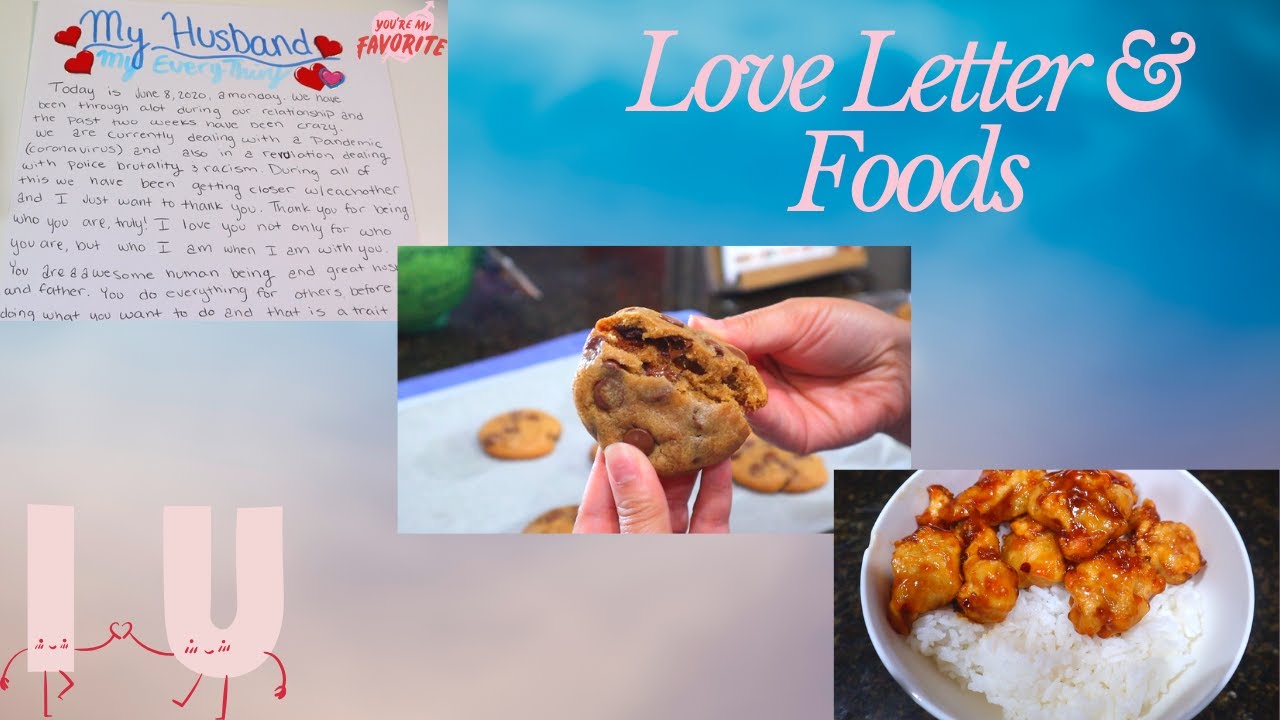 Love Letter and Foods - YouTube