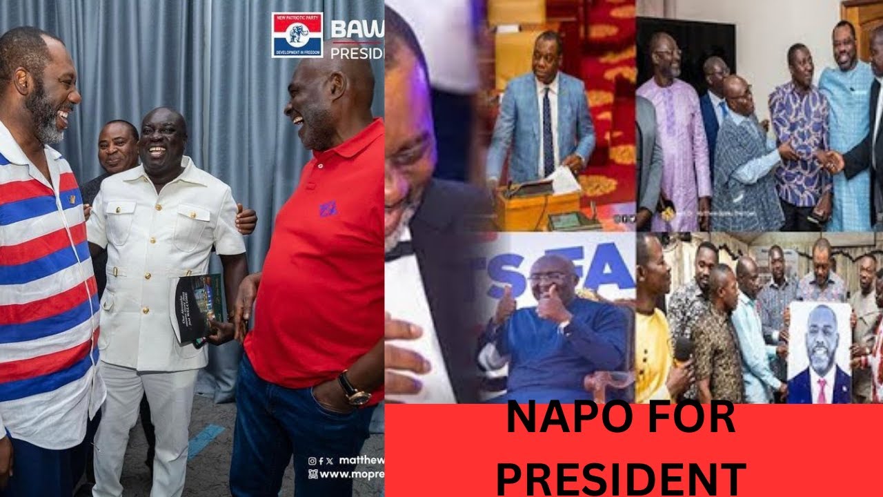 Kennedy agyapong and ndc mp wellcome napo as vice president in ...
