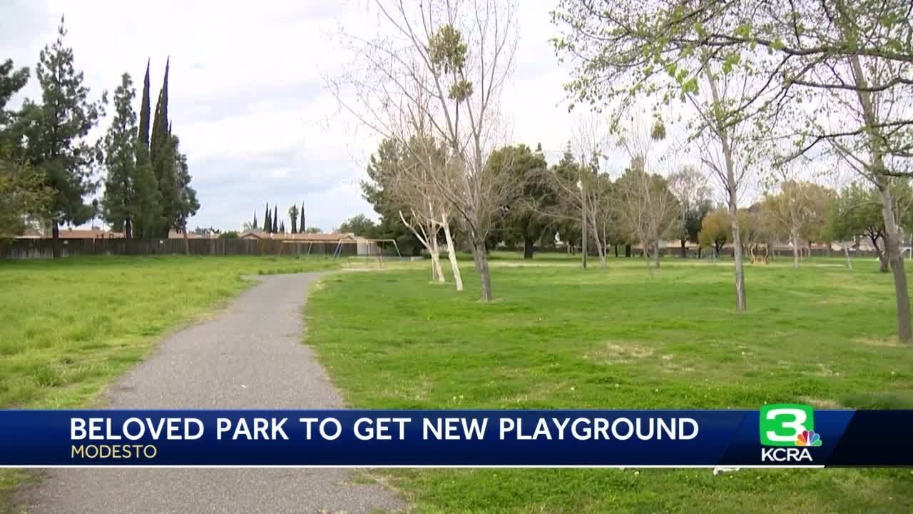 ‘Jewel of the region’: Beloved Modesto park to receive new playground ...