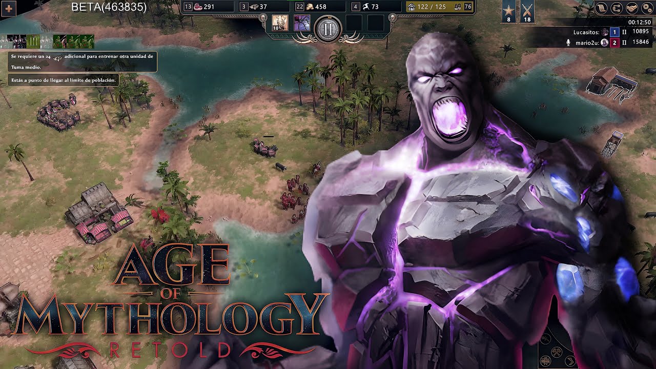 AGE of MYTHOLOGY: RETOLD | FIRST GAMES with ATLANTEANS (KRONOS) - YouTube