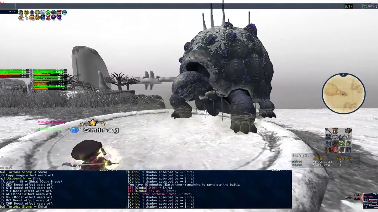 FFXI SCH solo Genbu no trusts - YouTube