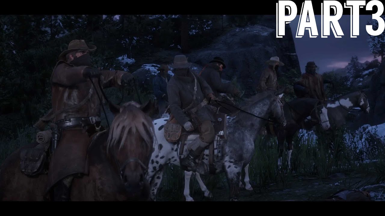 ROBBING A TRAIN | PART3 | RED DEAD REDEMPTION 2 |WALKTHROUGH GAMEPLAY ...