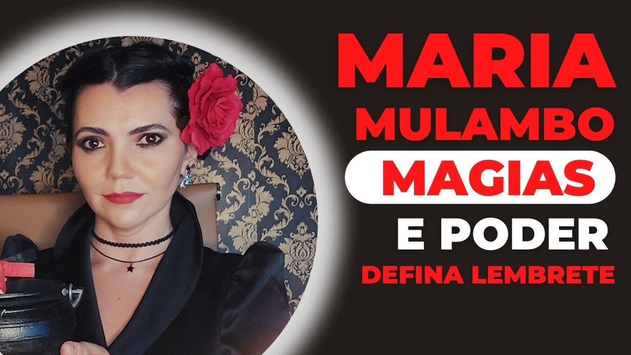 LIVE ESPECIAL: MARIA MULAMBO FALA TUDO QUE VOCÊ PRECISA SABER - YouTube