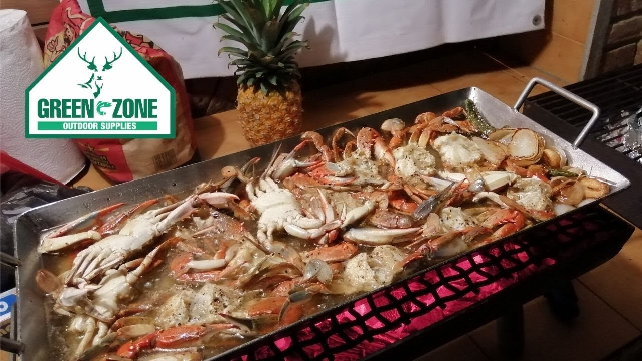 Como Preparar Jaibas Fritas - Green Zone Outdoor Supplies - YouTube