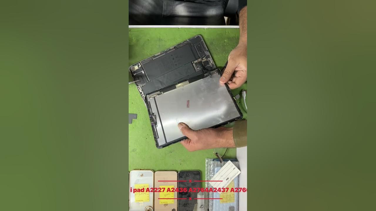 i pad A2227 . A2436 . A2764 . A2437 . A2760 screen replacement - YouTube
