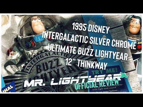 SILVER CHROME Ultimate BUZZ LIGHTYEAR - Review! - YouTube