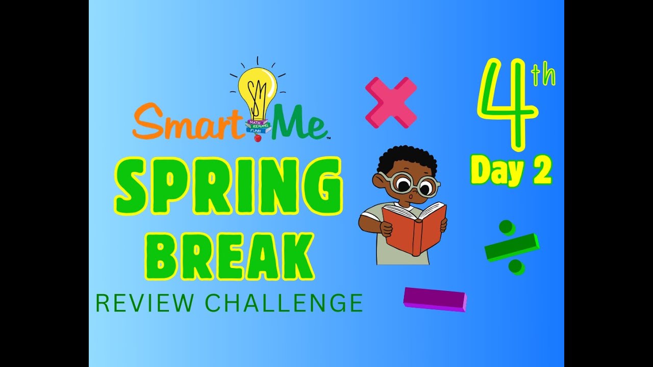 4th Grade FUN! Take the Spring Break Challenge #education #learning # ...