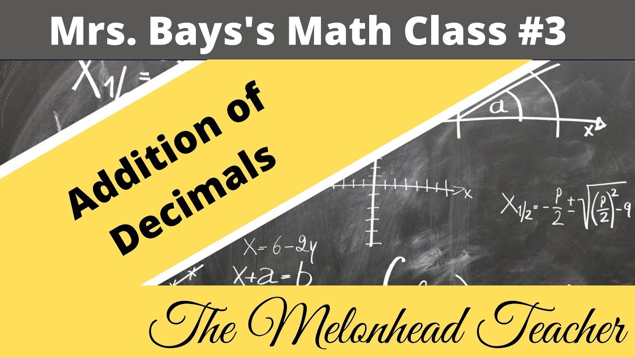 Addition Of Decimals Ohio 6th Grade Math YouTube addition-of-decimals-ohio-6th-grade-math-youtube