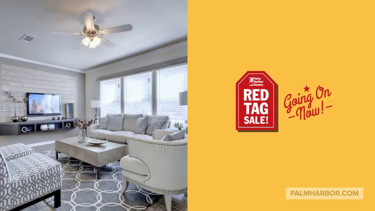 Red Tag Year End Clearance Sale on Display Homes NOW at Palm Harbor ...