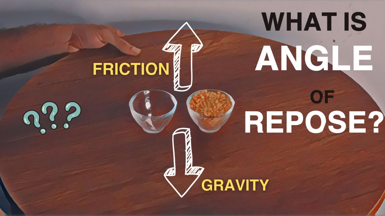 What is angle of repose?Learn through experiment| - YouTube
