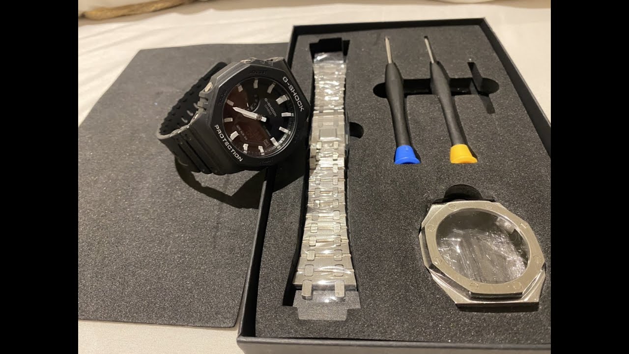 G-Shock(GA 2100) AP style - YouTube