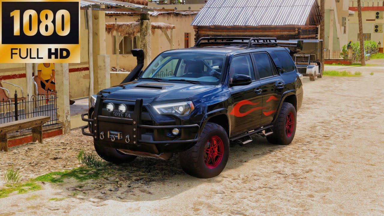 1070HP Toyota 4Runner TRD Pro In Forza Horizon 5 Keyboard Game Play ...