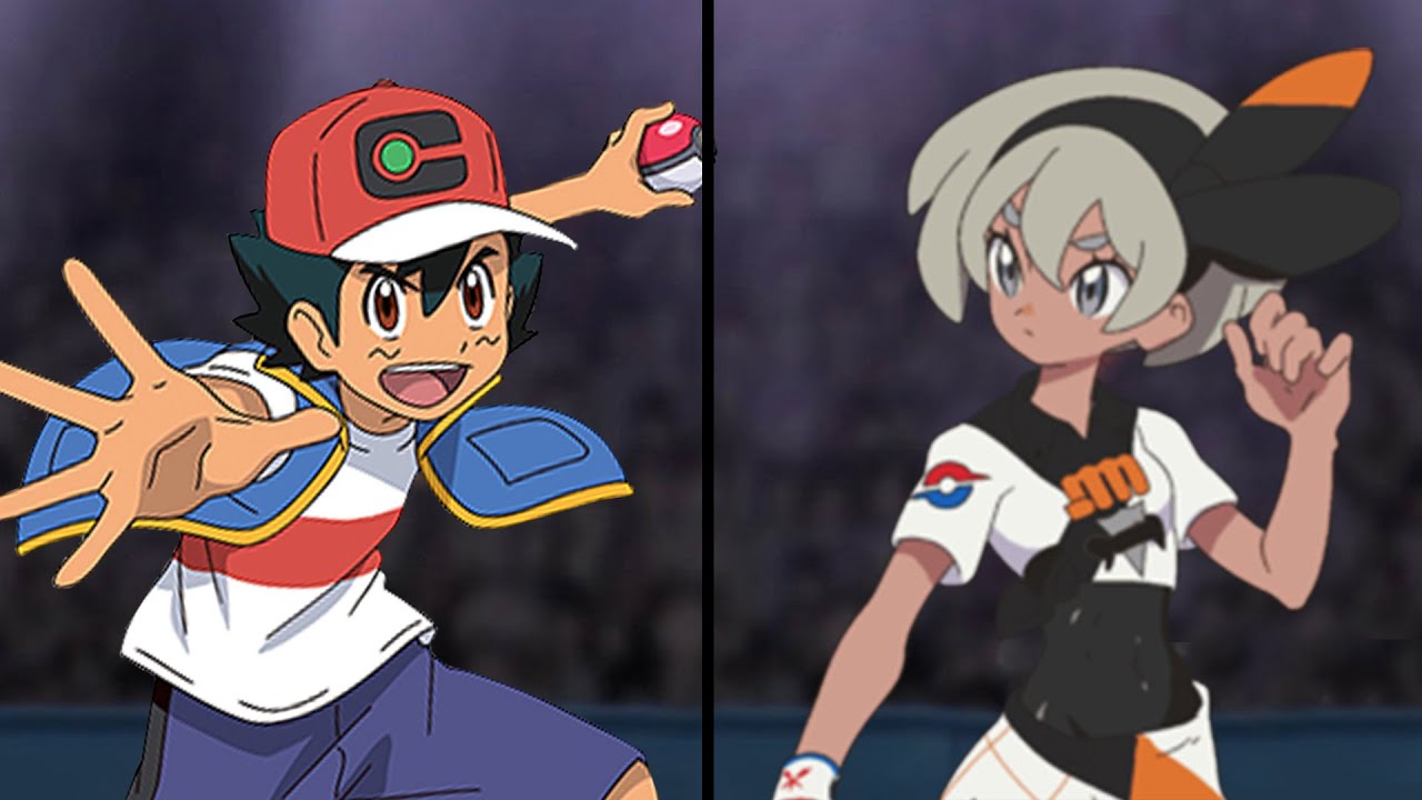 Pokémon Sword and Shield: Ash Vs Bea (Ash Fighting Type Team) - YouTube