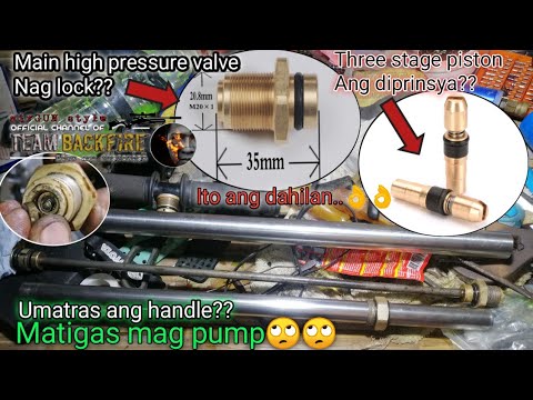 PCP PUMP"main high pressure valve, at 3stage piston ang sera.. - YouTube