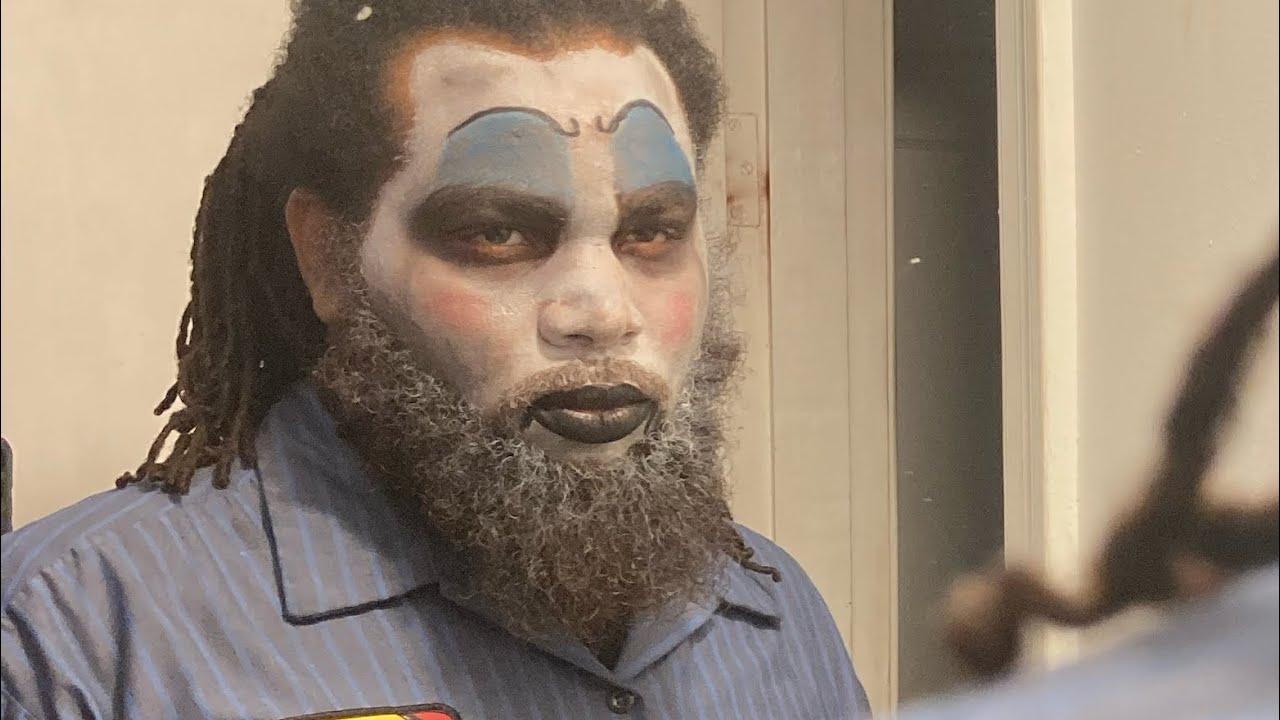 Easy How to Make up Tutorial. Rob Zombie’s Captain Spaulding. Using ...