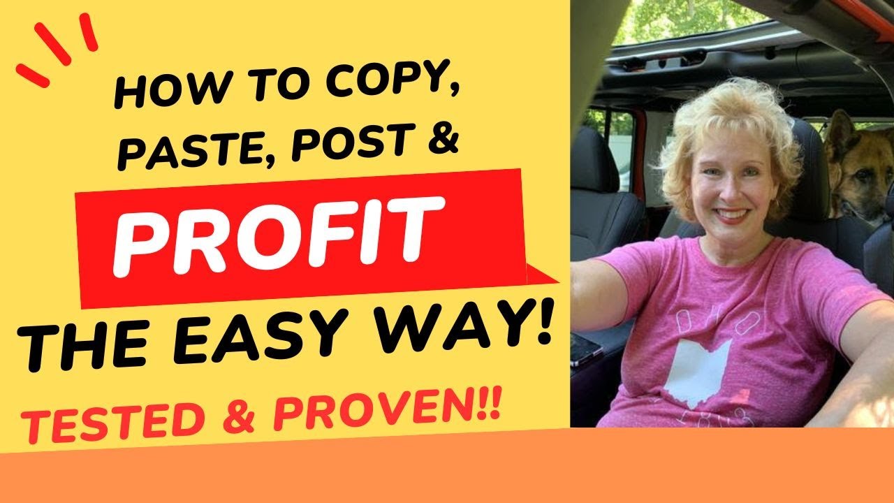 How To Copy, Paste, Post & Profit With Copy And Paste Ads - YouTube