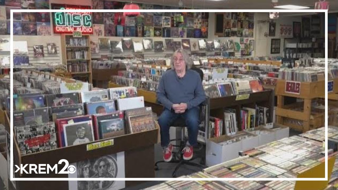 Local record store owner reflects on career - YouTube