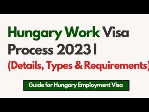 Hungary Work Permit Visa 2023. #yourvisamate #youtube #hungary # ...