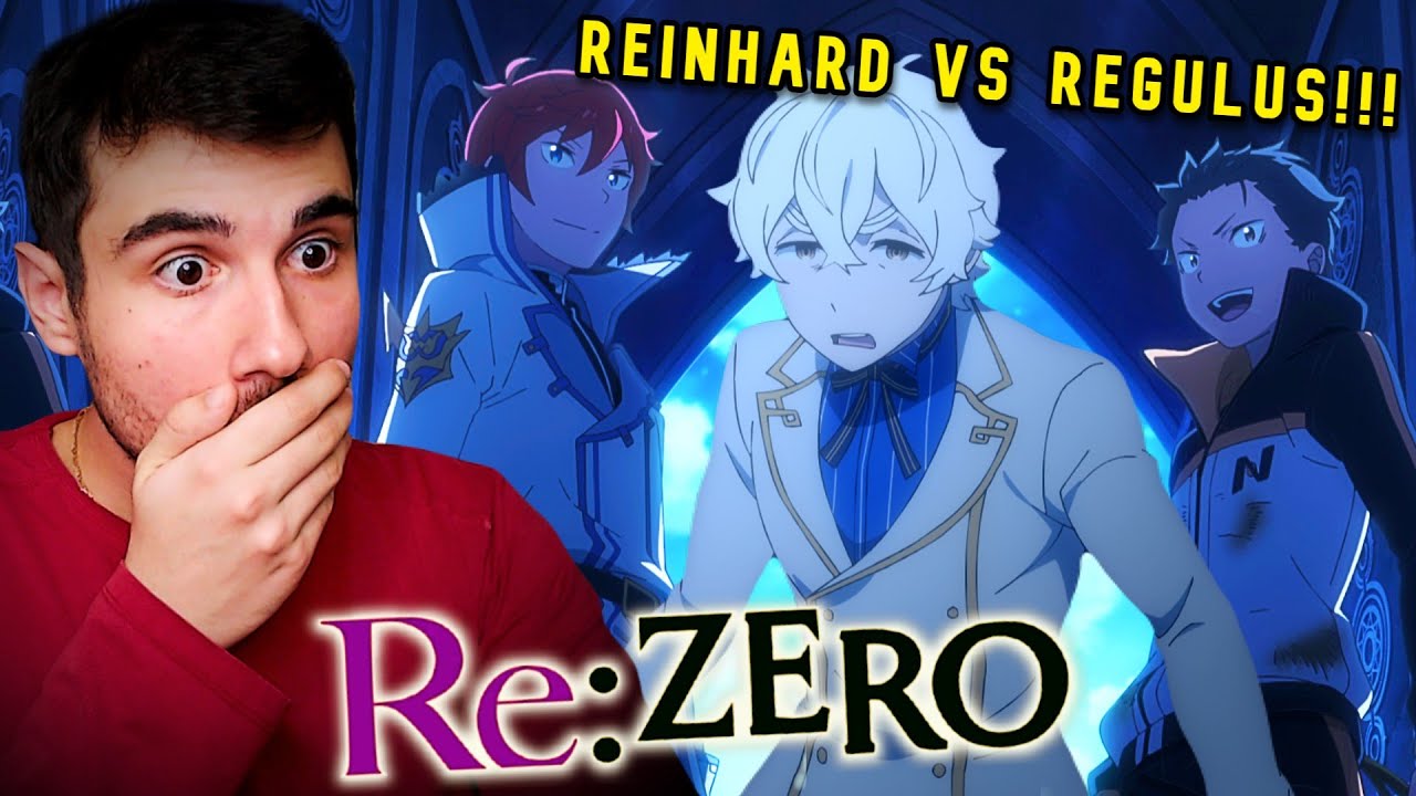 REGULUS VS REINHARD!!! Re:Zero Season 3 Episode 8 REACTION『リゼロ3期 海外の反応 ...
