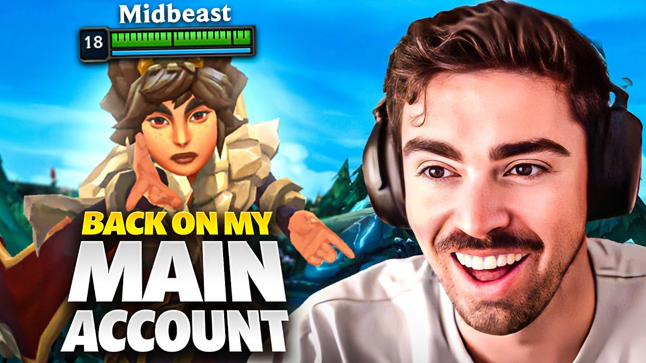 PLAYING ON MY MAIN ACCOUNT AGAIN?! - YouTube