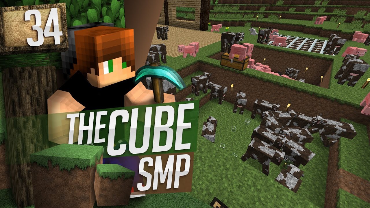 Minecraft: Cube SMP! Ep. 34 - Freeing the Cows - YouTube