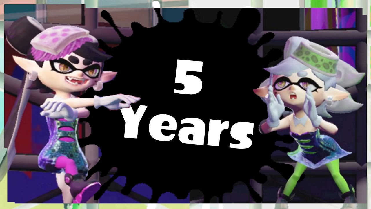 Splatoon - 5 Year Anniversary Montage - YouTube