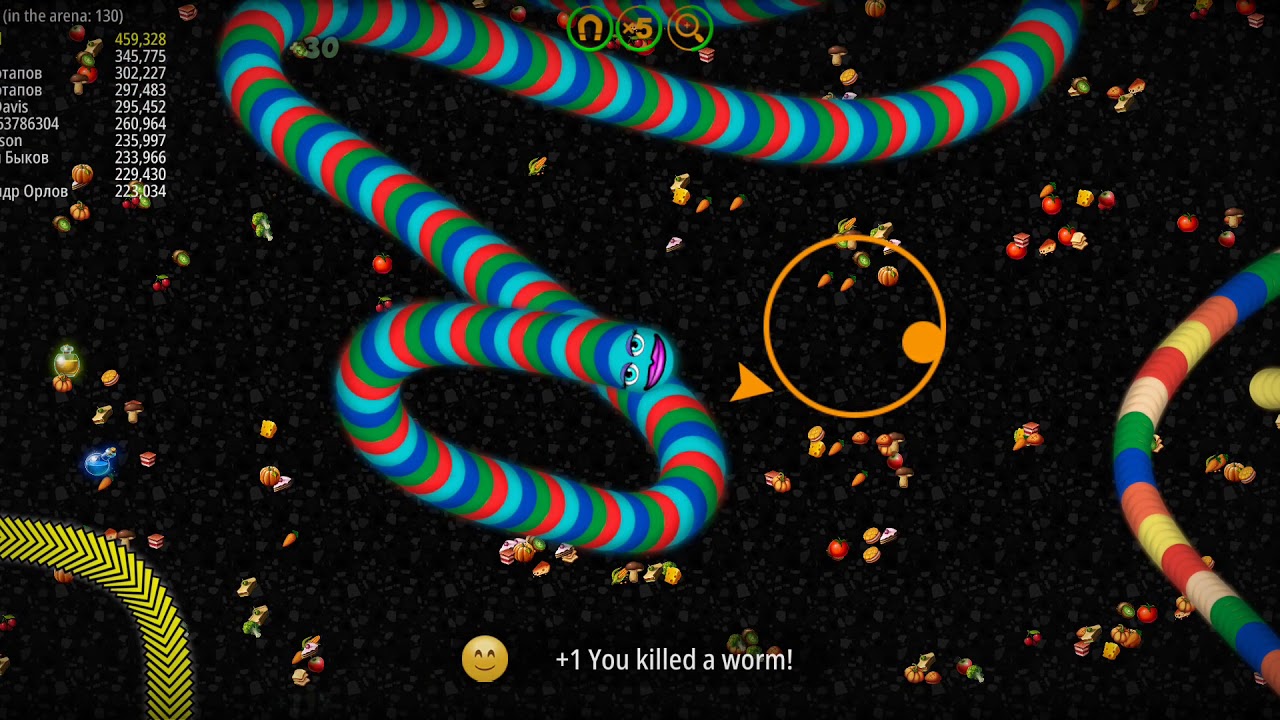 6.56.872 Sap Game view || Worms Zone || Prince Badol - YouTube