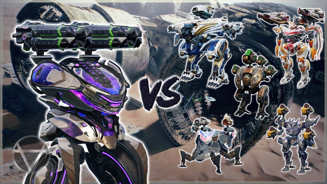[WR] 🔥 1 Glory LYNX (Solo) VS Full SQUAD – Mk3 Gameplay | War Robots ...