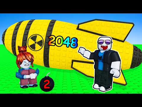 Merge THE BIGGEST Explosion in Roblox to WIN...