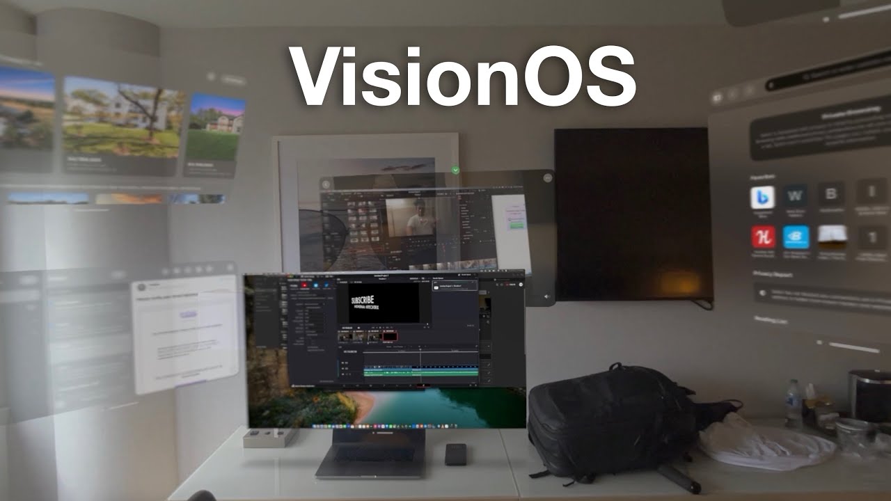 This is DaVinci Resolve Inside the Vision Pro - YouTube