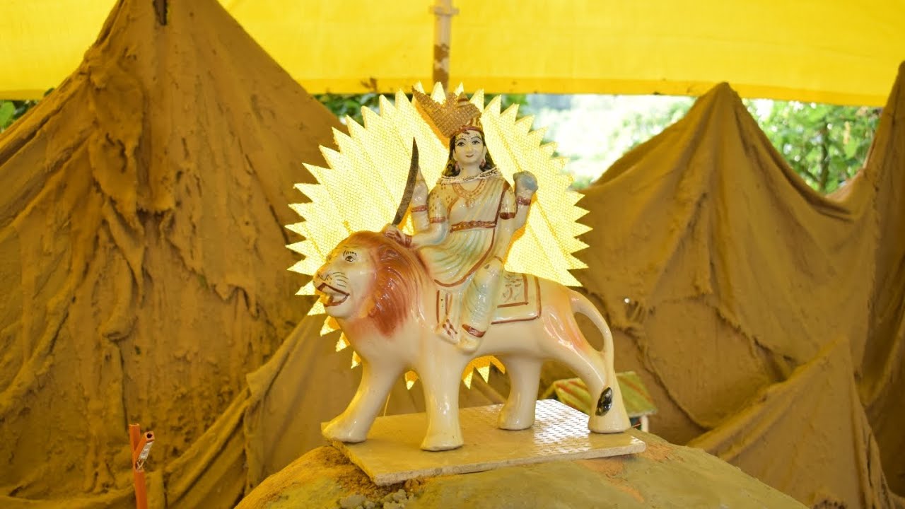 Gabbar Decoration Navratri 2k23 - YouTube