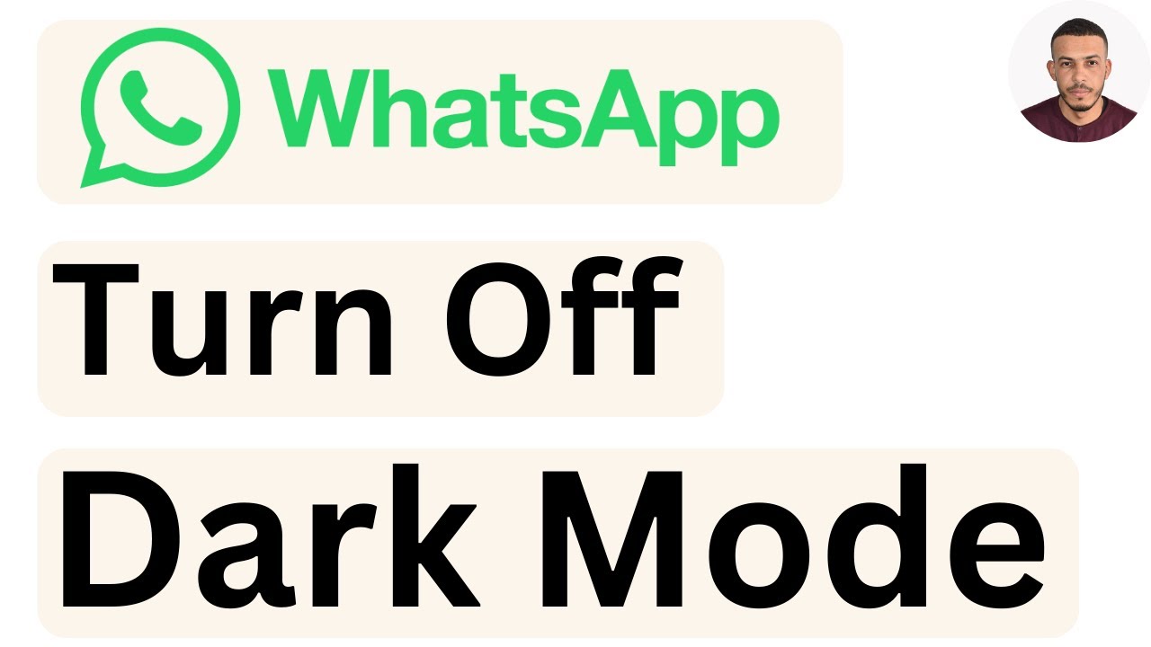 How to Turn Off WhatsApp Dark Mode and Turn On Light Mode - Easy ...