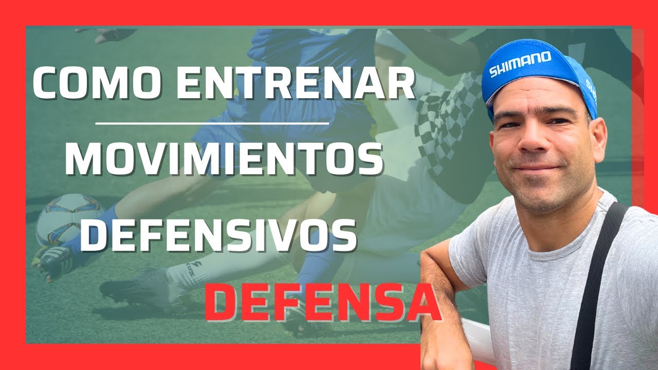 Ejercicio TÁCTICO👉🏻Cómo trabajar la DEFENSA en FÚTBOL?Ejercicio de ...