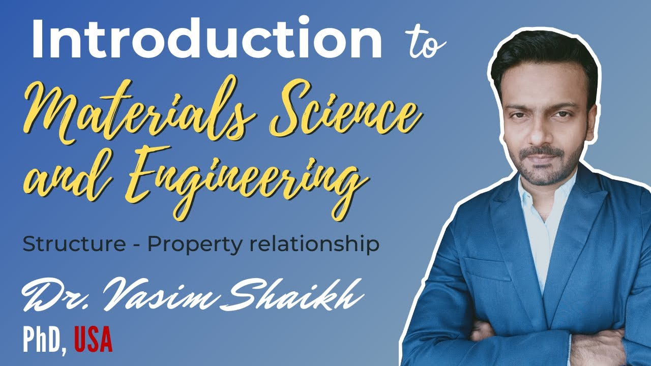 Introduction to Materials Science and Engineering | Structure-Property ...