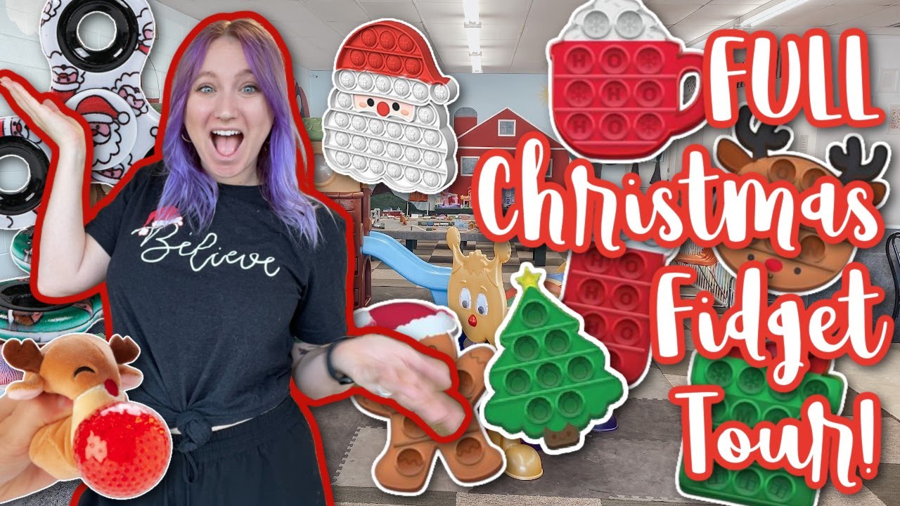 Fidget Christmas Tour! 🎅🏼 🎄 - YouTube