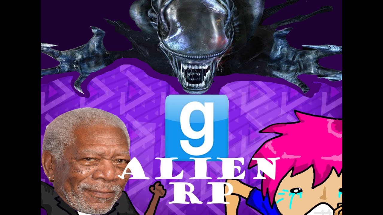 Gmod Funny Moments - Alien RP - Face Suckers, Trolling Marines, Saving ...