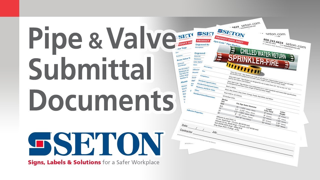 How to get Approval For Your Project with Pipe & Valve Submittal ...