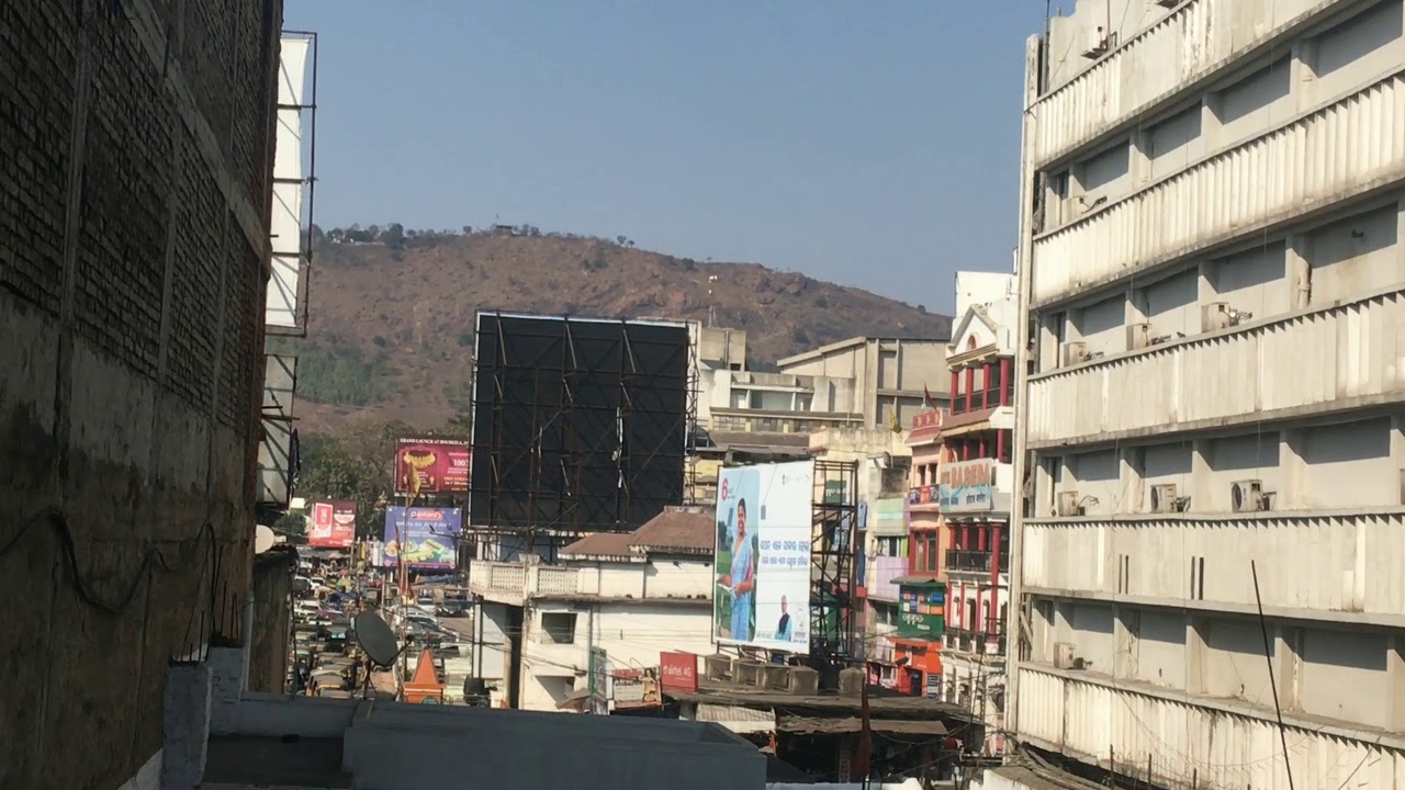 Hill view from Hotel Radhika###₹ ROURKELA - YouTube