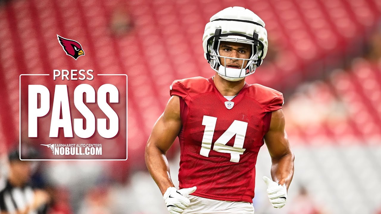 WR Michael Wilson Press Conference - Cardinals 2024 Training Camp - YouTube