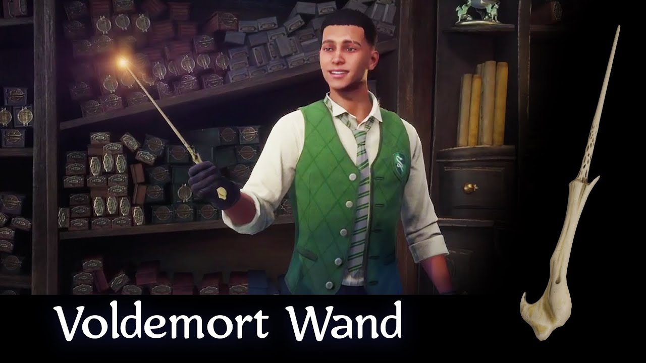 Voldemort Wand - Hogwarts Legacy - YouTube