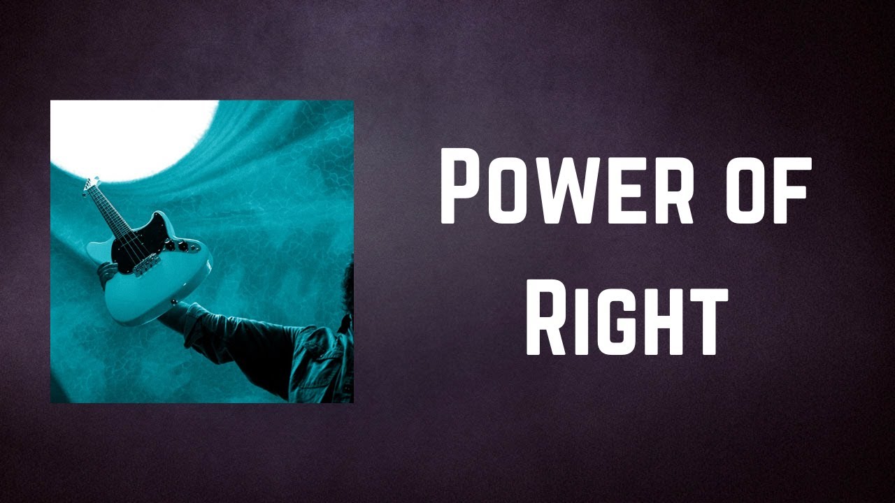 Eddie Vedder - Power of Right (Lyrics) - YouTube