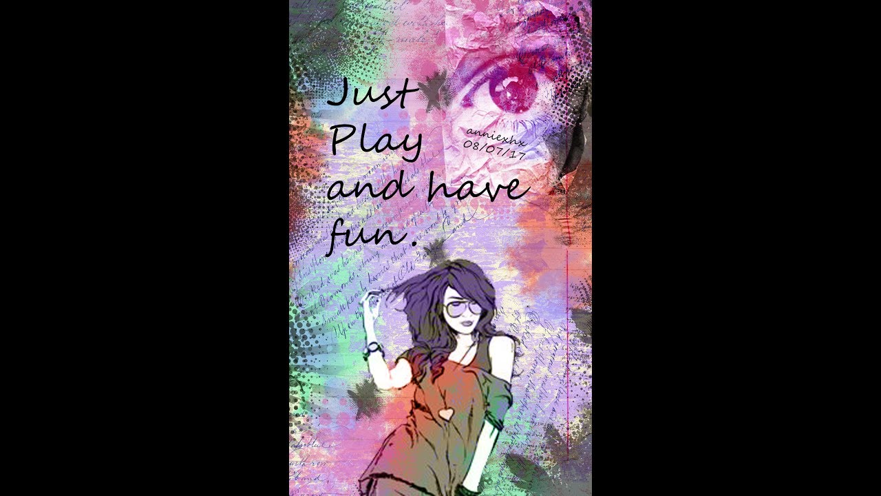 digital art journal page 1 - YouTube
